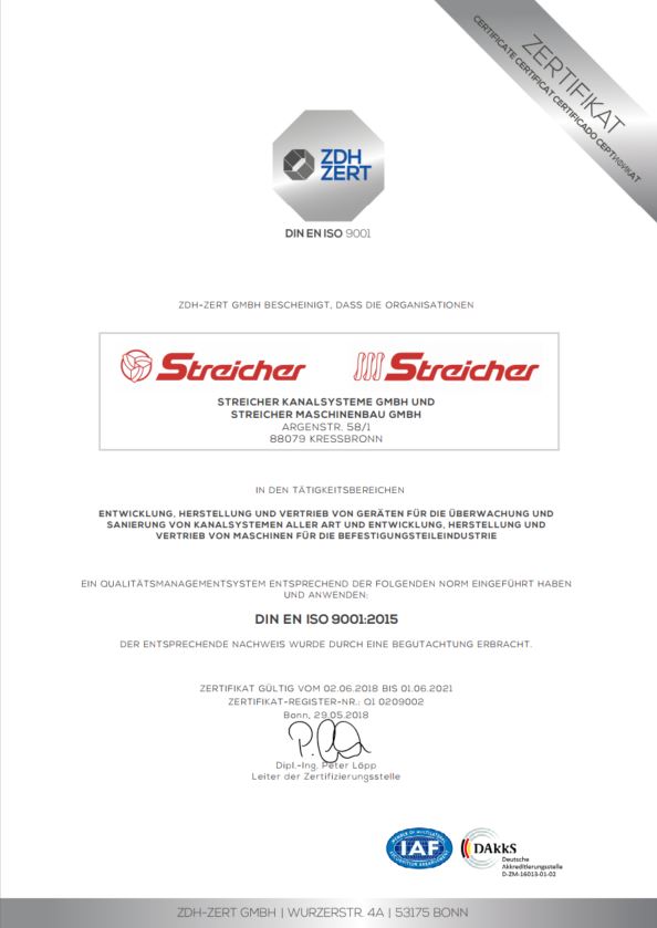 About us | Streicher Maschinenbau